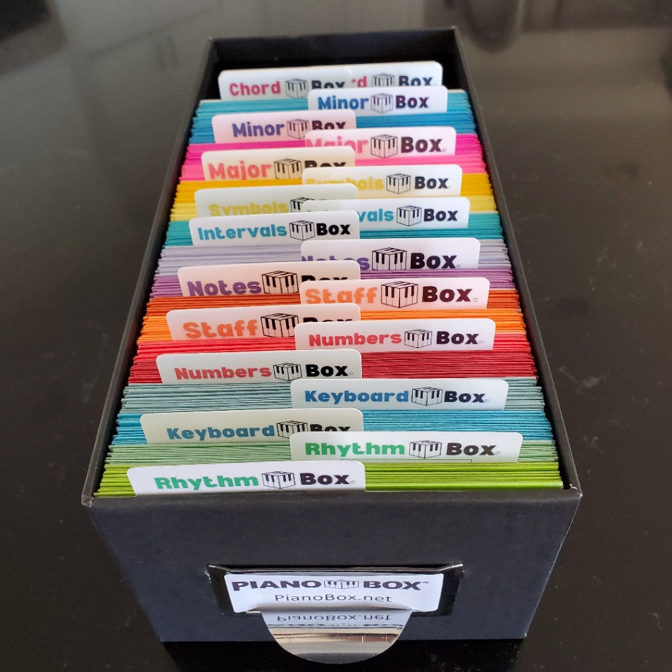 The Ultimate Flashcard Package – PianoBox