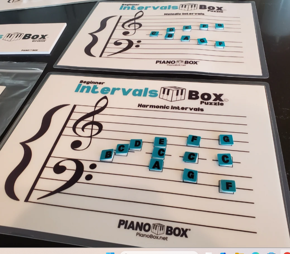 Interval Puzzle – PianoBox